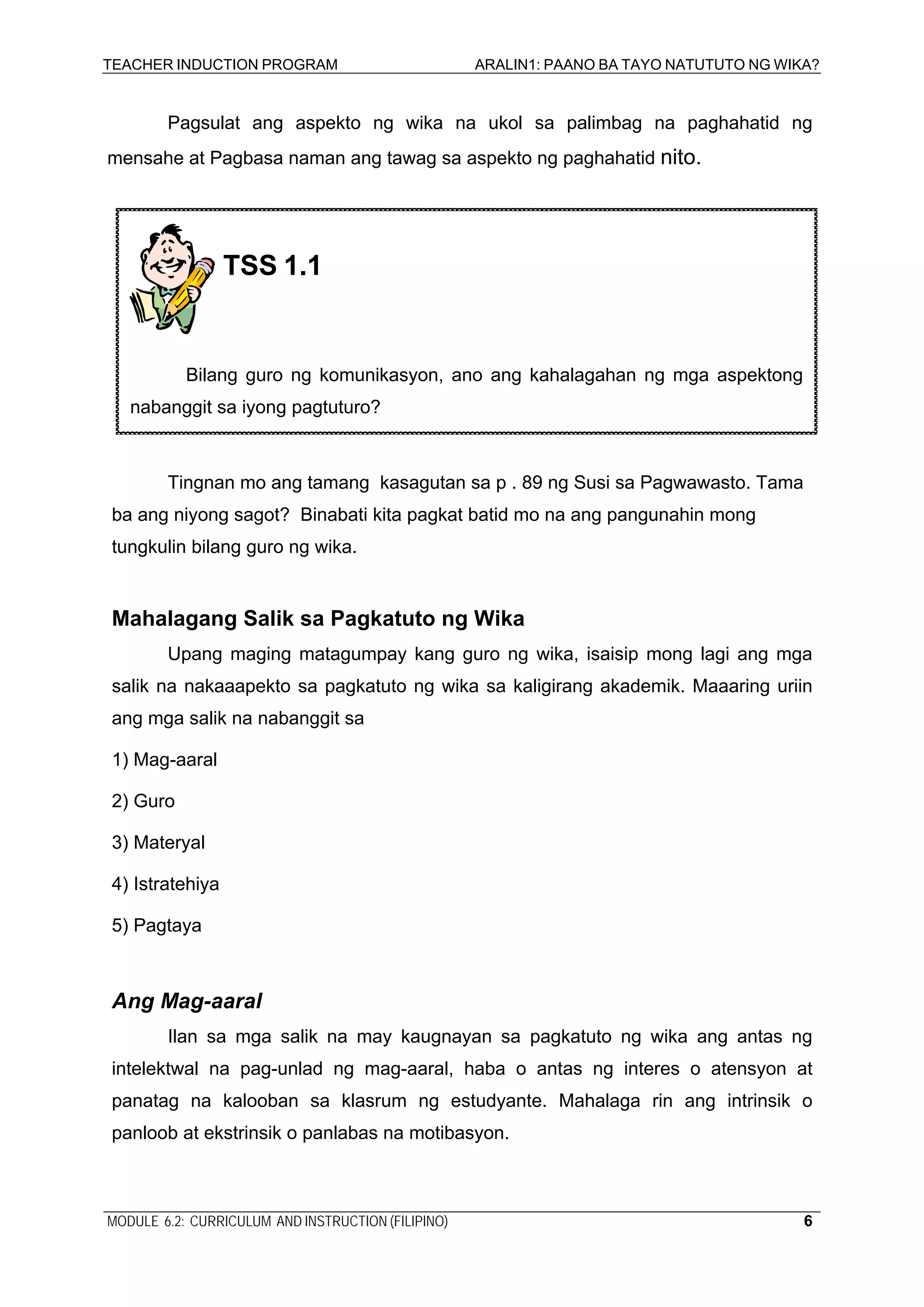 Module 6.2 filipino | PDF