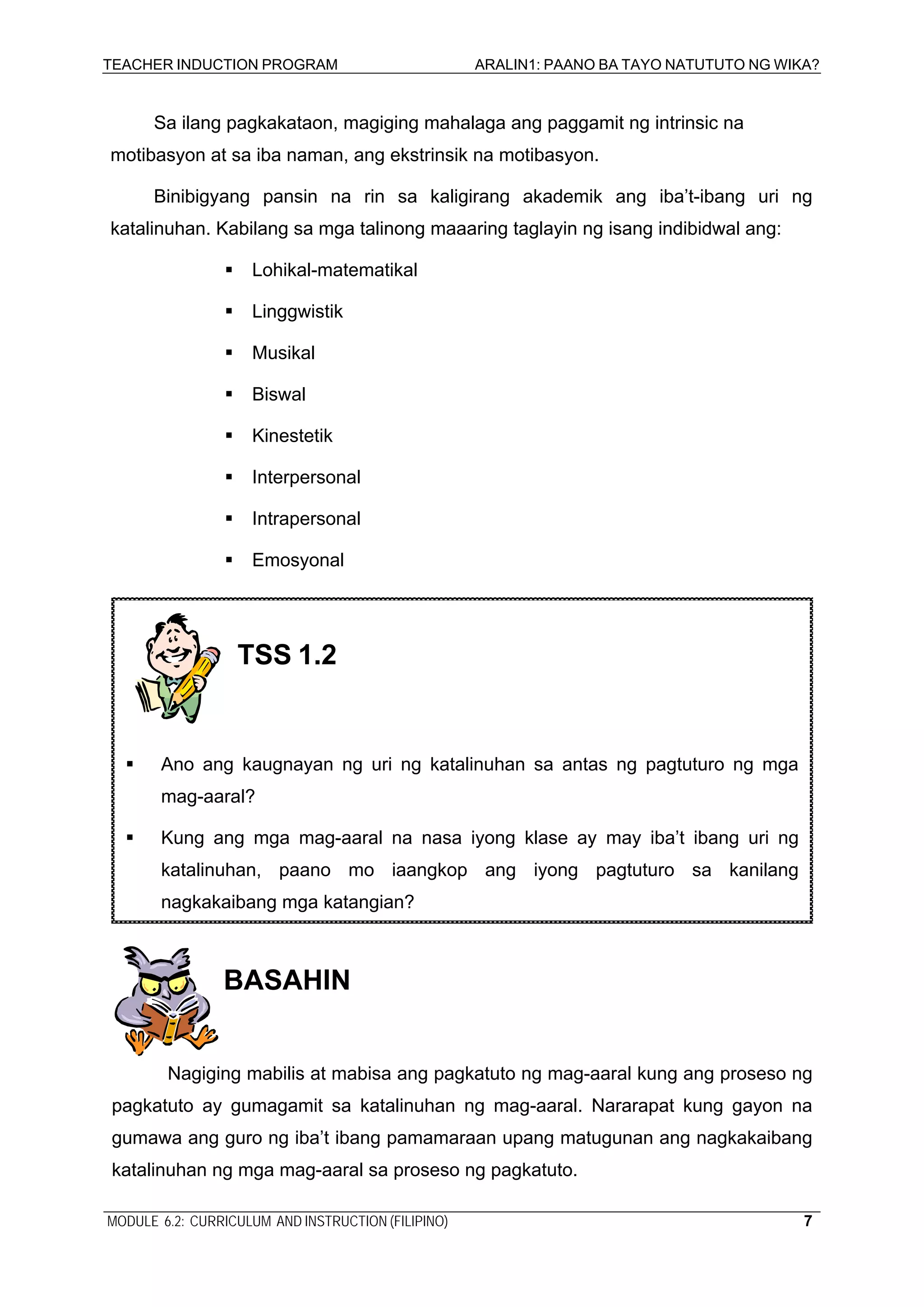 Module 6.2 filipino | PDF
