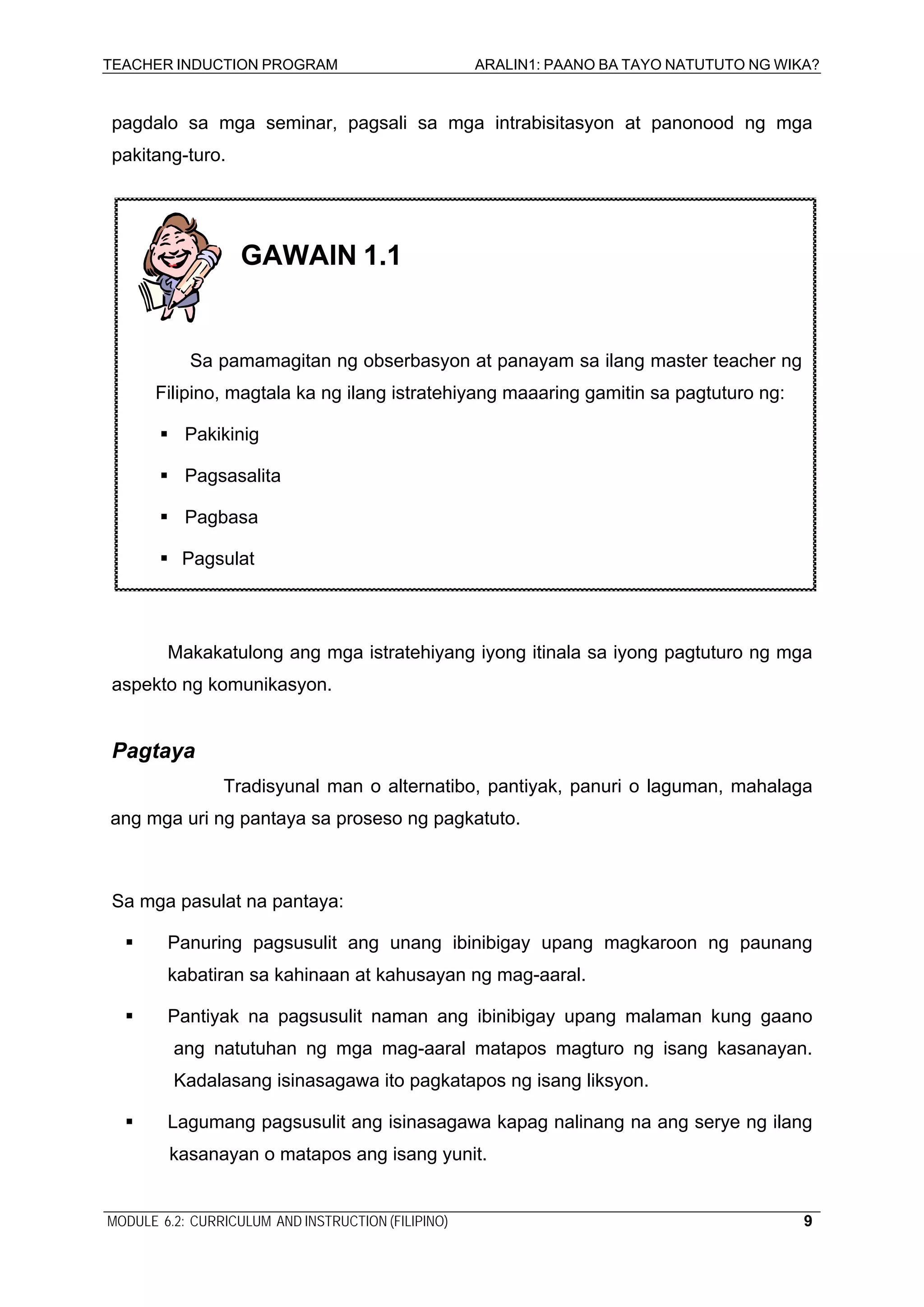 Module 6.2 filipino | PDF