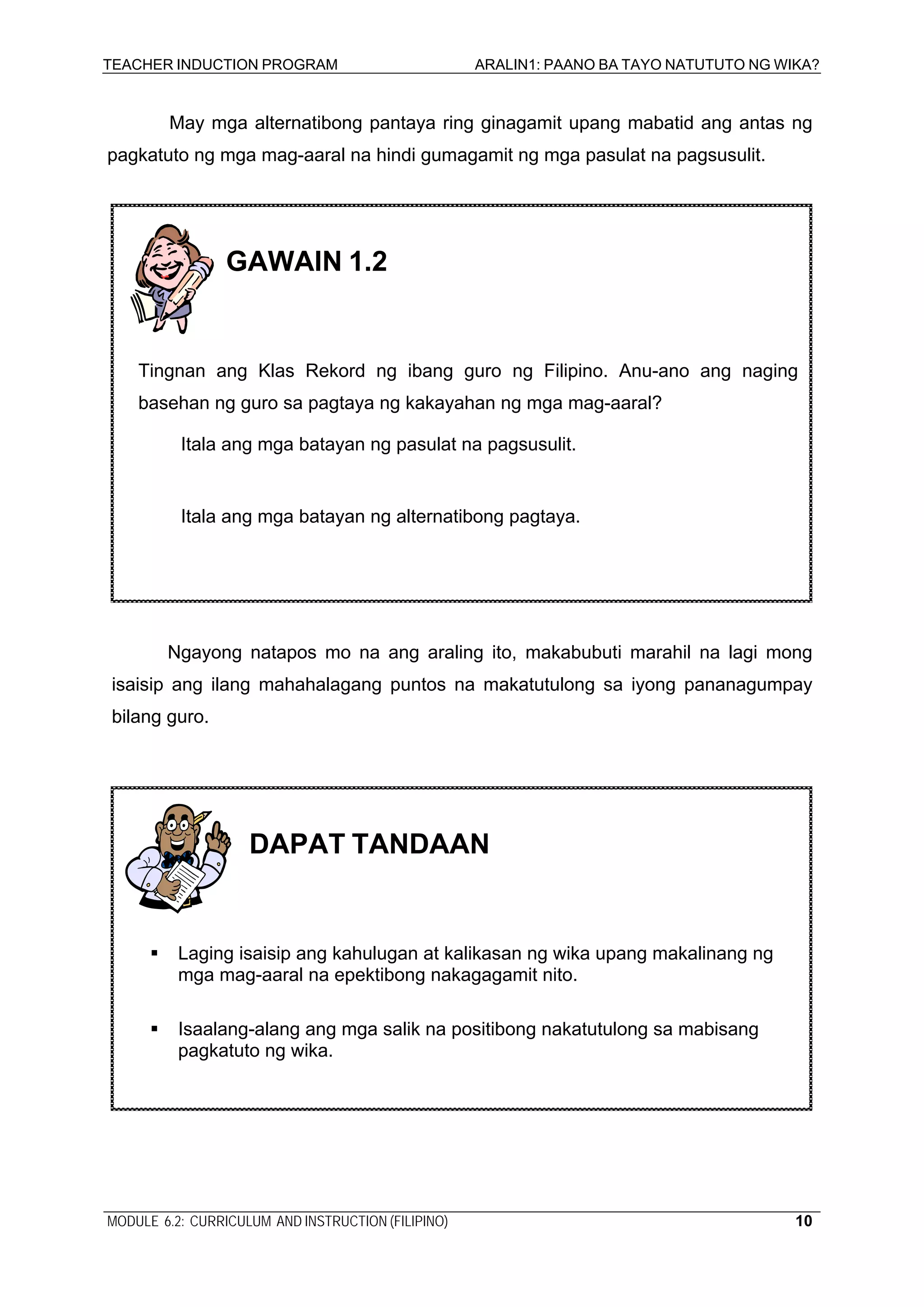 Module 6.2 filipino | PDF