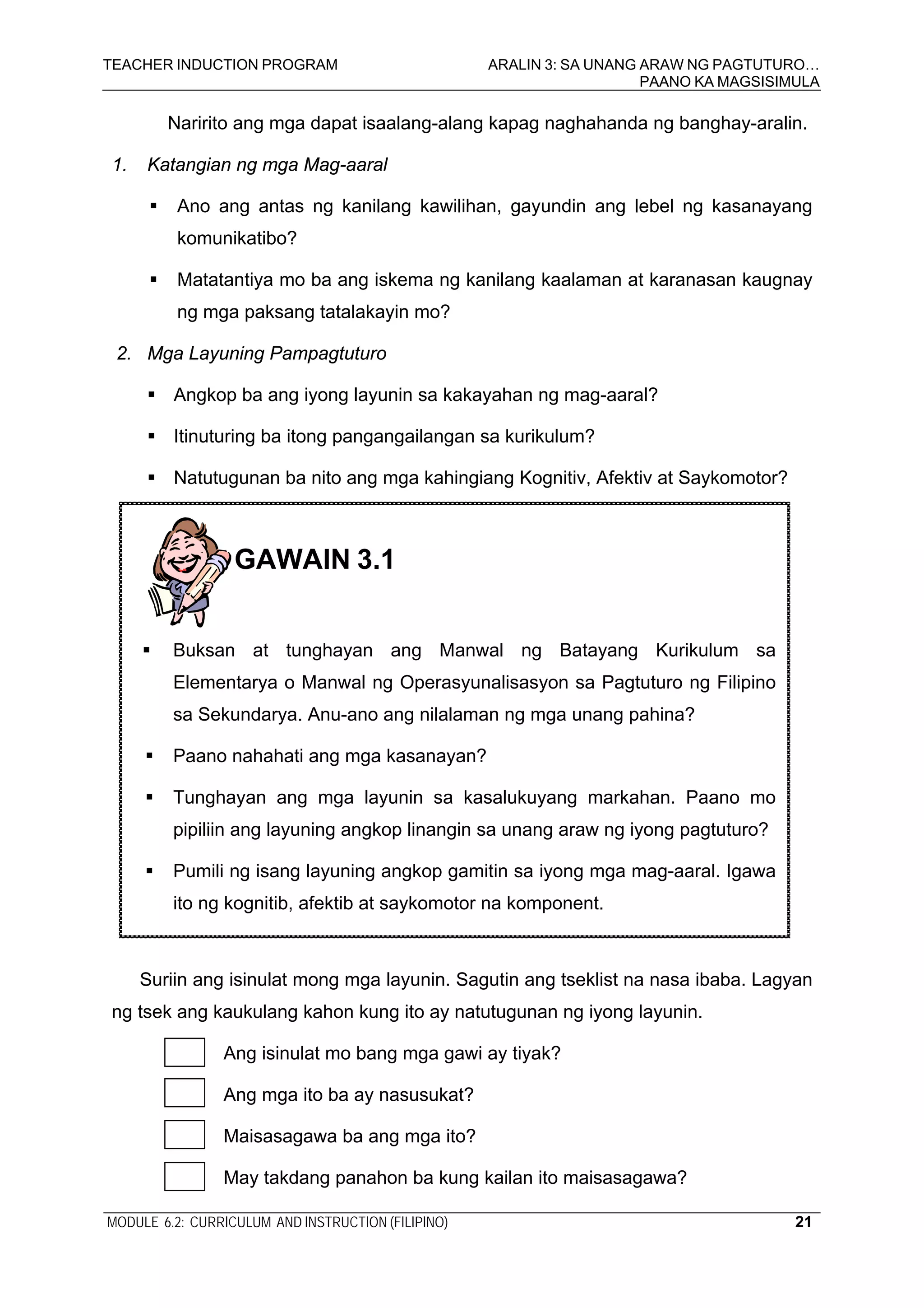 Module 6.2 filipino | PDF