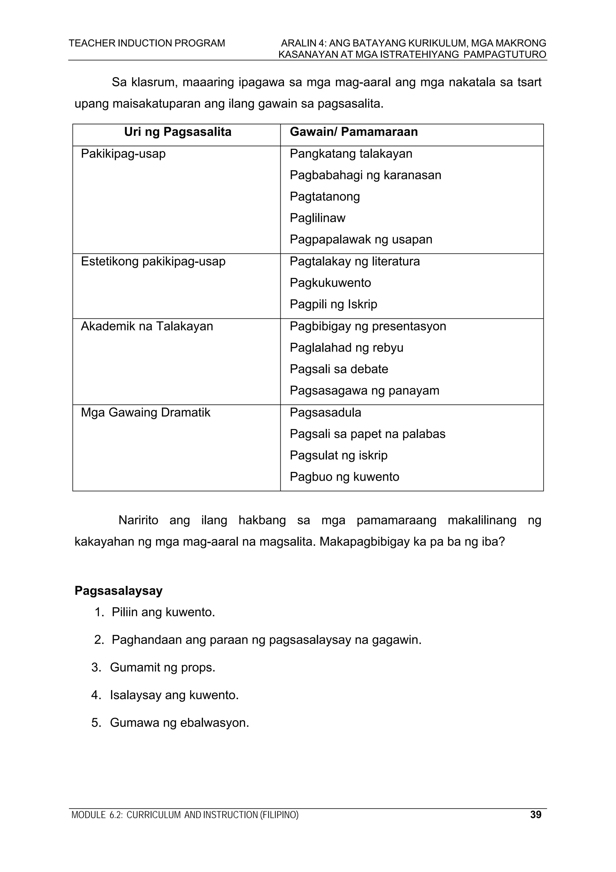 Module 6.2 filipino | PDF