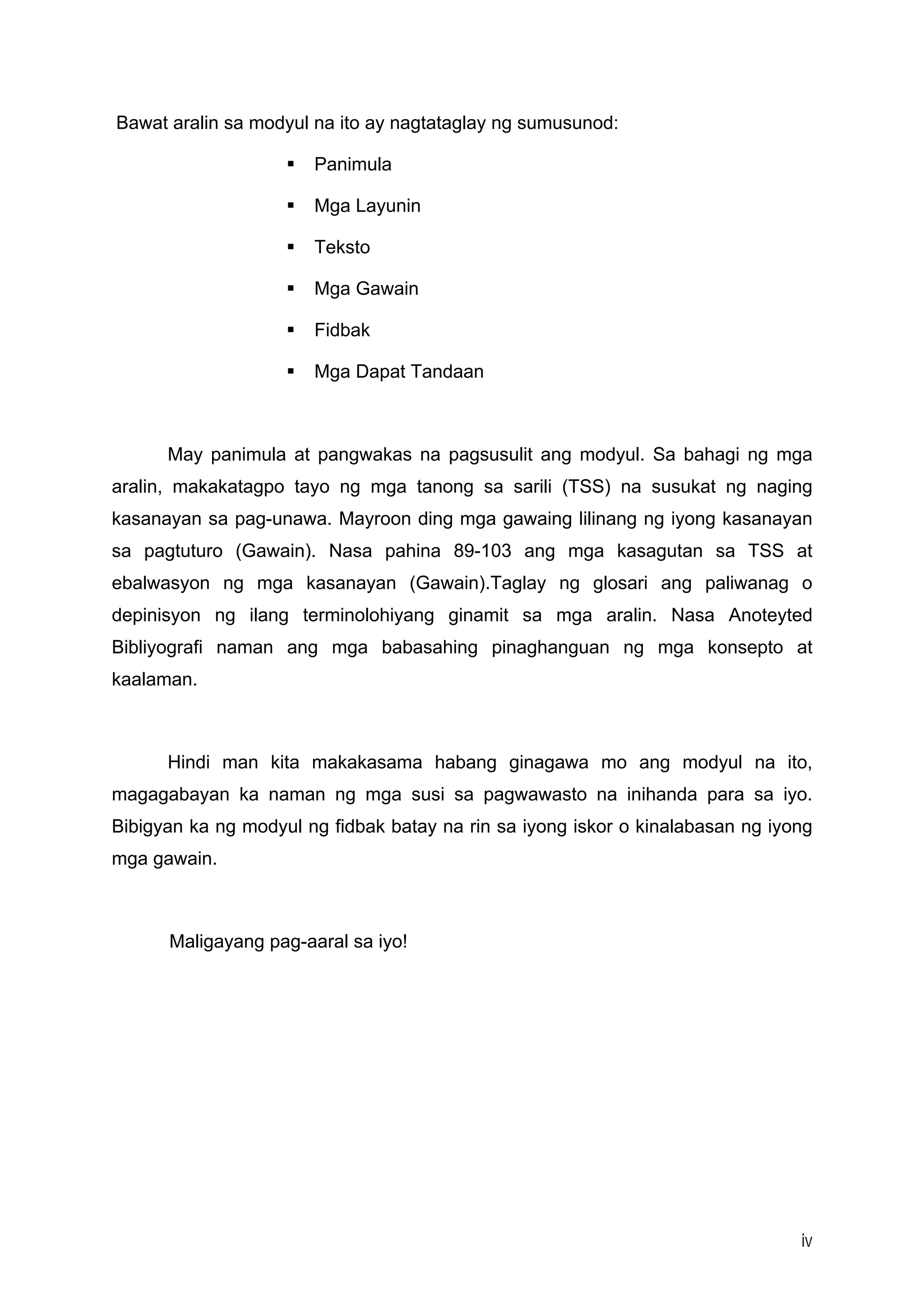 Module 6.2 filipino | PDF