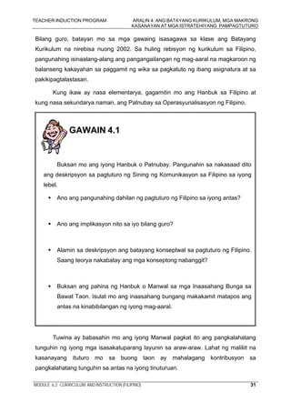 Module 6.2 filipino | PDF
