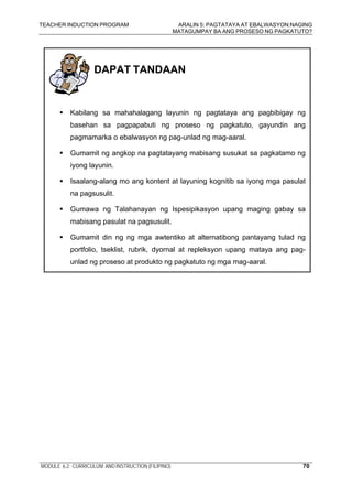 Module 6.2 filipino | PDF