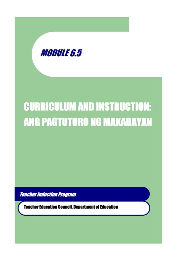 Module 6.5 makabayan | PDF