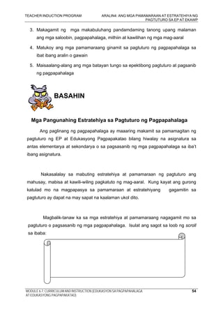 Module 6.7 edukasyon sa pagpapahalaga at pagpapakatao | PDF