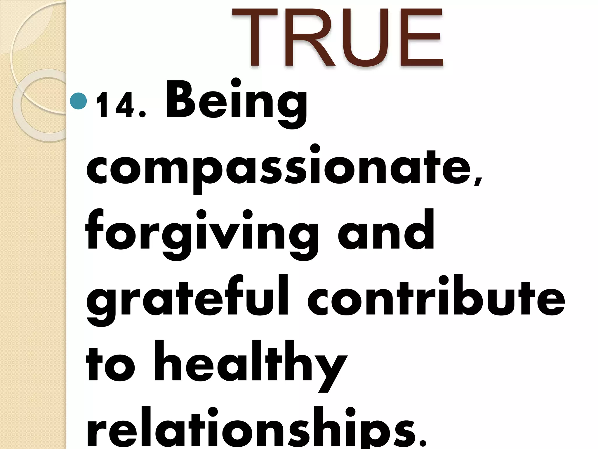 RELATIONSHIPS Module 6 | PPTX