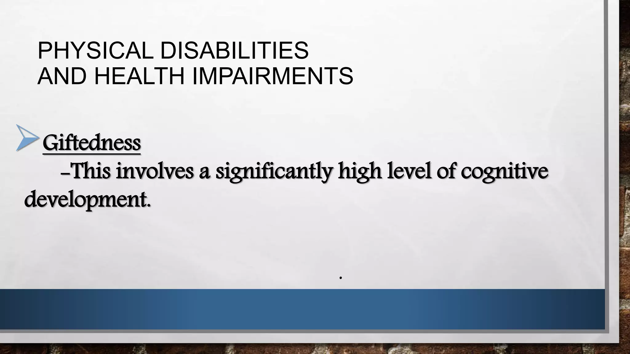 Module 6 Learners with exceptionalities | PPTX