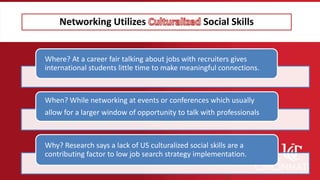 Seminar #6 professional networking strategies for intl students | PPT