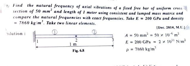 Module 6 1 Lumped And Consistent Mass Pdf