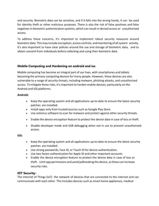 Module 6.Security in Evolving Technology | PDF