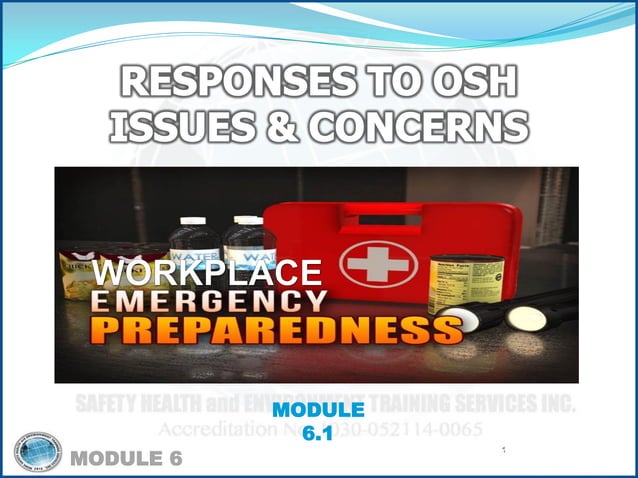 MODULE 6.1 Responses to OSH Issues and Concerns.pdf