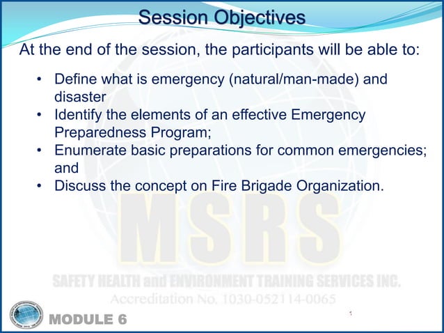 MODULE 6.1 Responses to OSH Issues and Concerns.pdf
