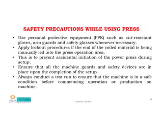 Module 6. Automation and safety in press shop | PDF