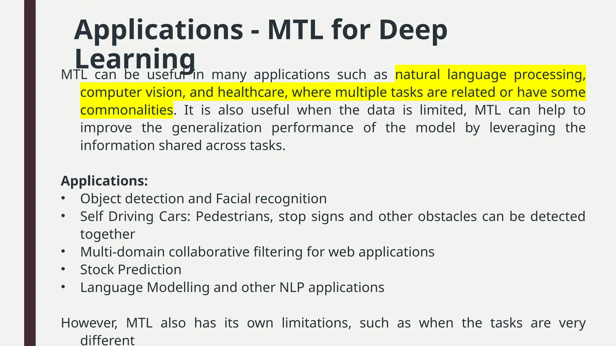 MODULE 6 - 3 Multi-Task Deep Learning.pptx