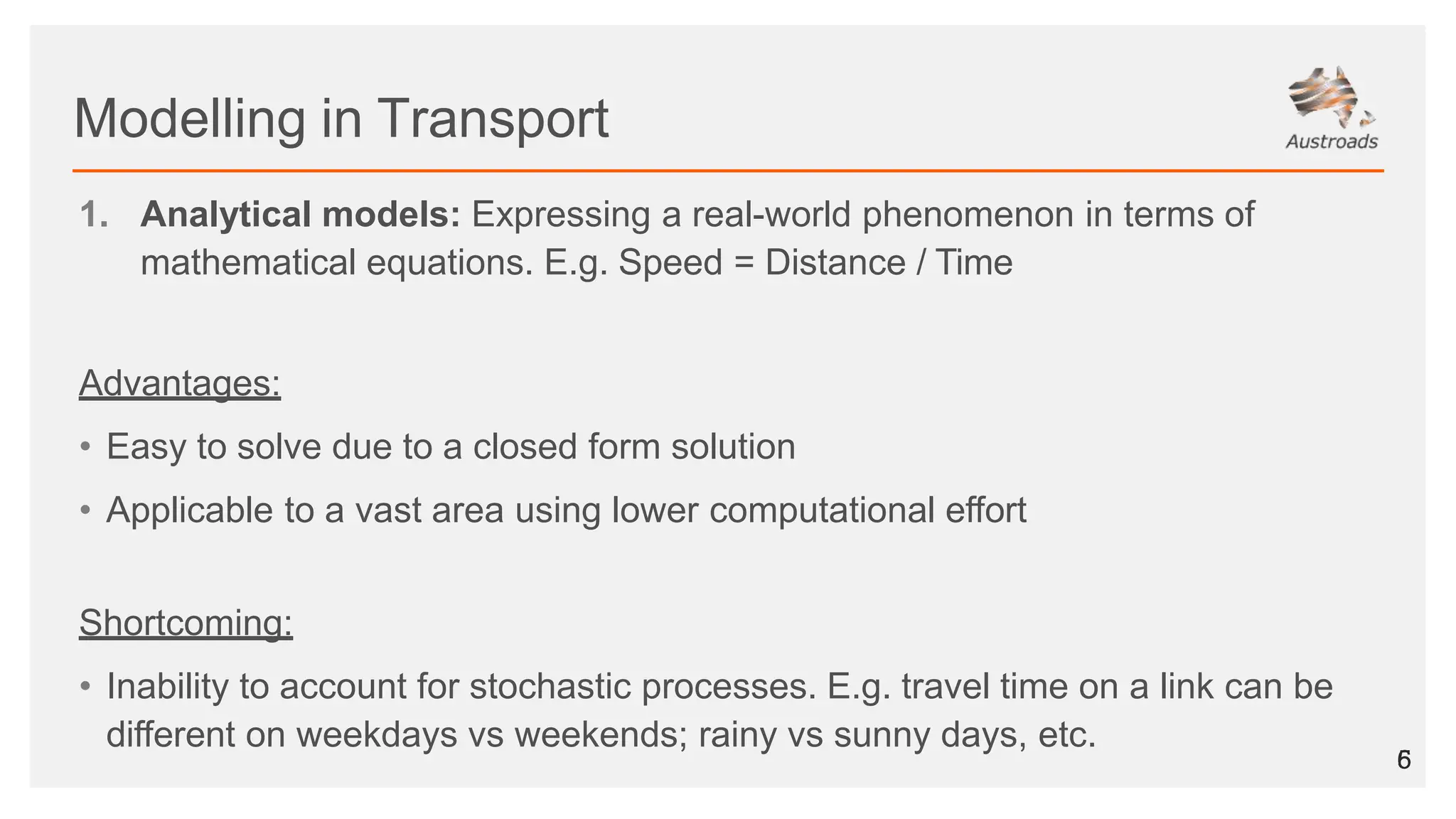 Traffic Modelling And The Importance Of Modellingpptx Free Download