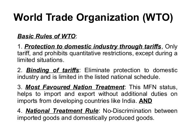 Module 6 6 globalization foreign trade, wto