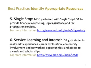 Module 6 Connecting Student to MDC Resources | PPT