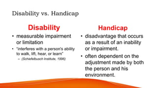 Module 6 - Learners with Exeptionalities | PPTX