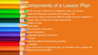 Module 6 - Lesson Planning.pptxjsjsnsbbshsbsbsbsb | PPT