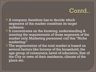 Market Segmentation | PPT