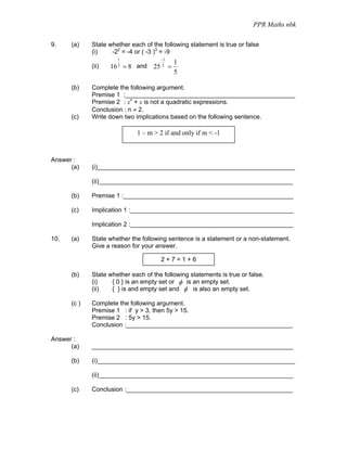 Module 6 Matehematical Reasoing | PDF