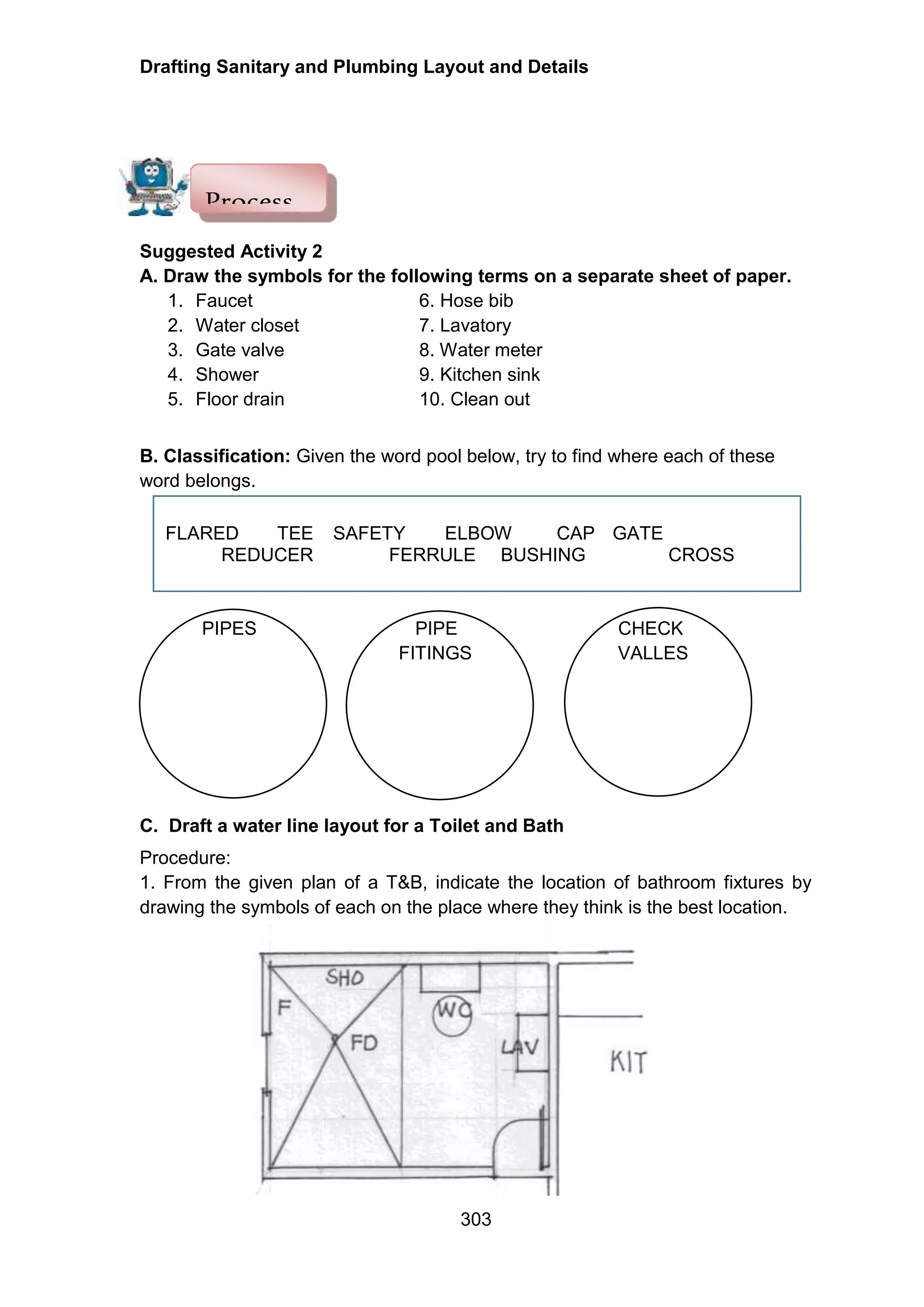 Module 6 module 4 draft sanitary and plumbing layout and details | DOCX