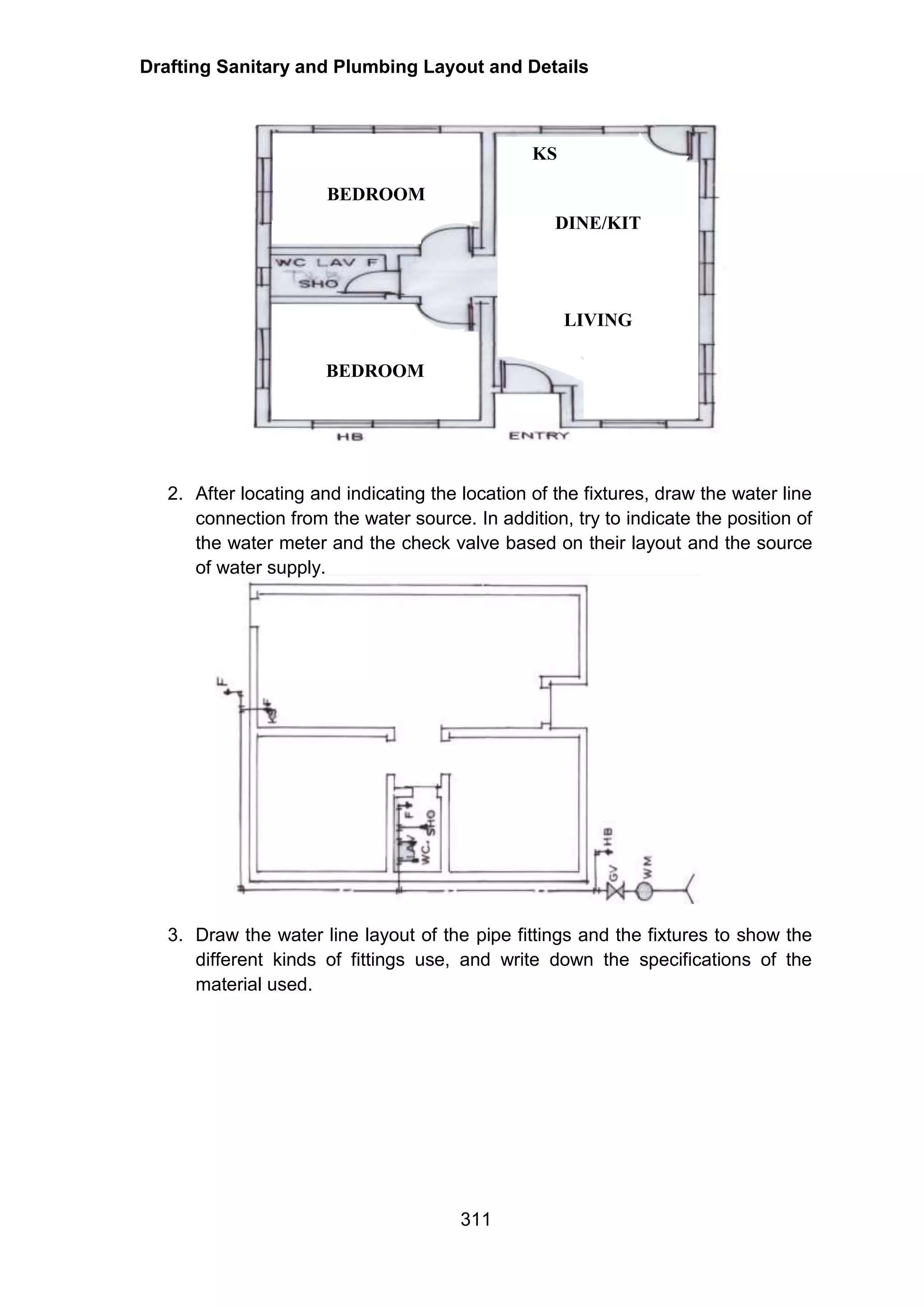 Module 6 module 4 draft sanitary and plumbing layout and details | DOCX