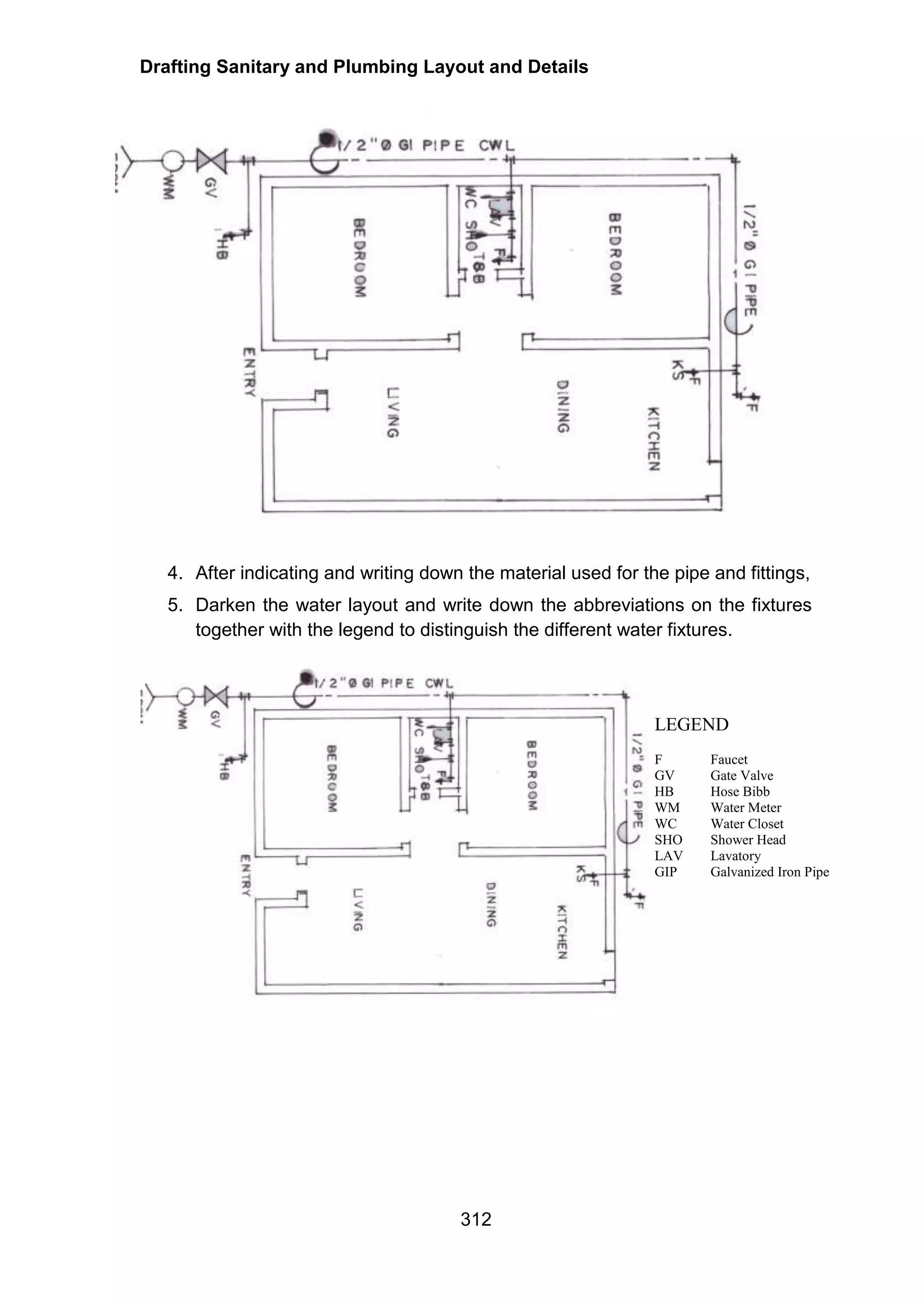 Module 6 module 4 draft sanitary and plumbing layout and details | DOCX
