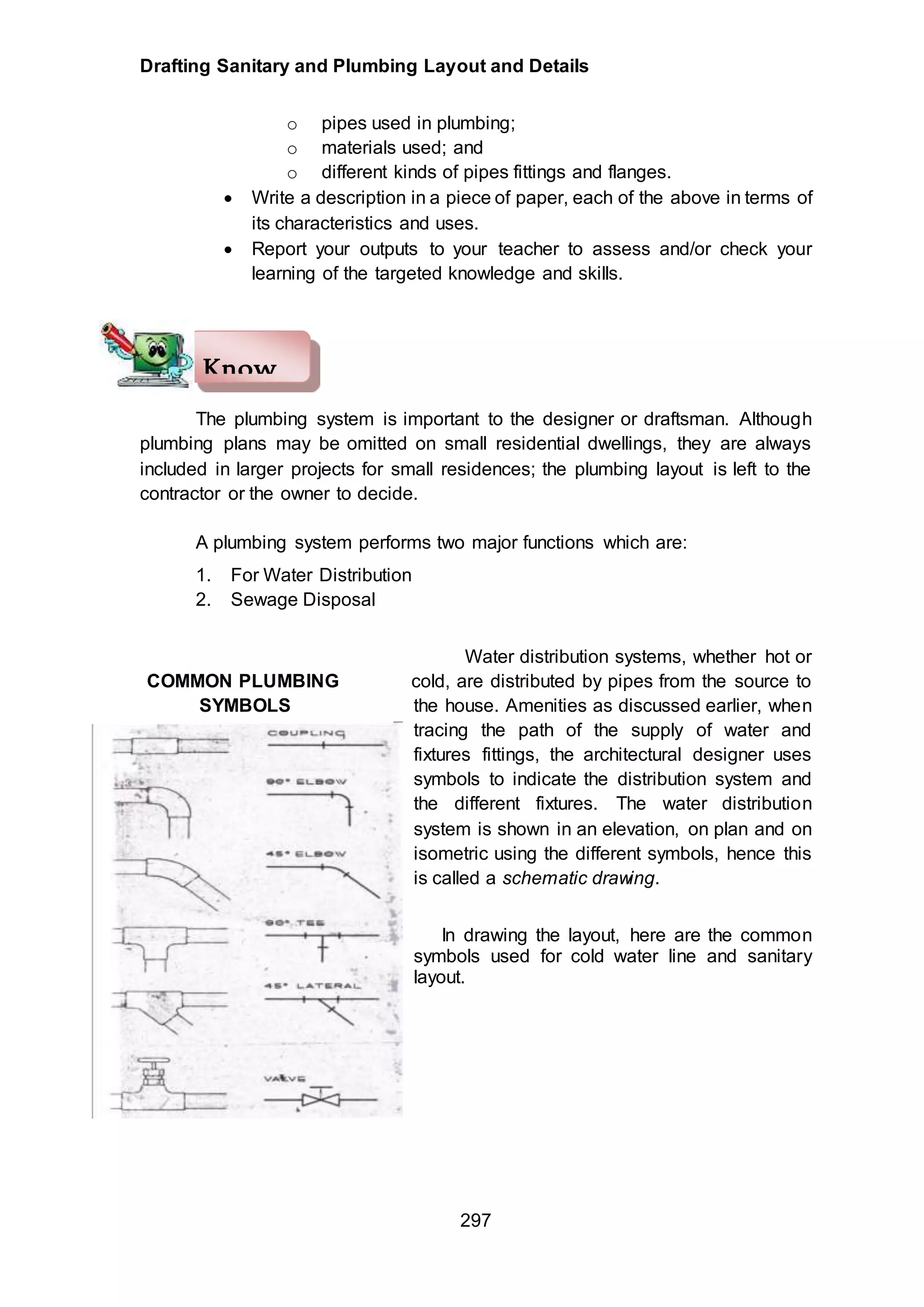 Module 6 module 4 draft sanitary and plumbing layout and details | DOCX
