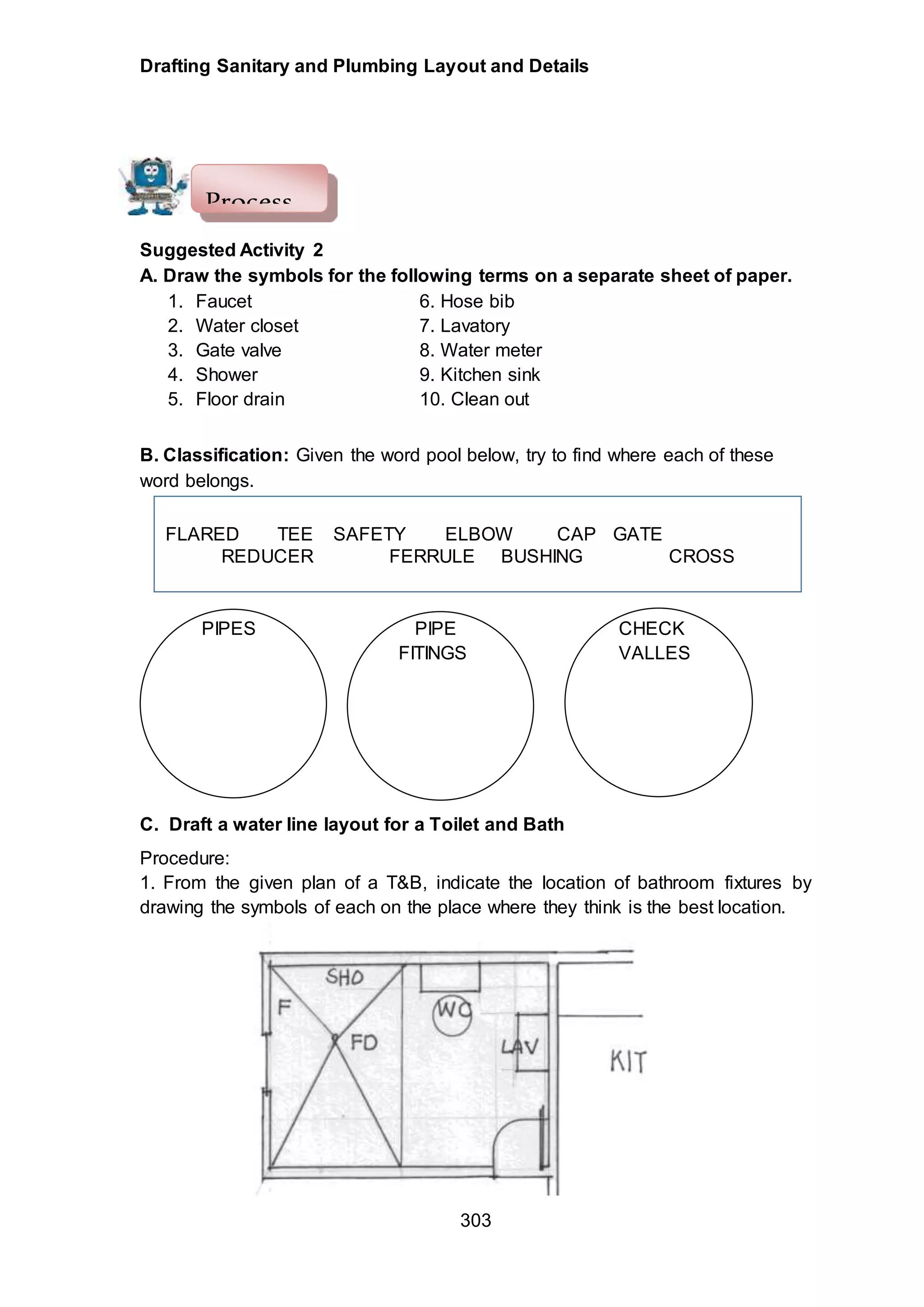 Module 6 module 4 draft sanitary and plumbing layout and details | DOCX