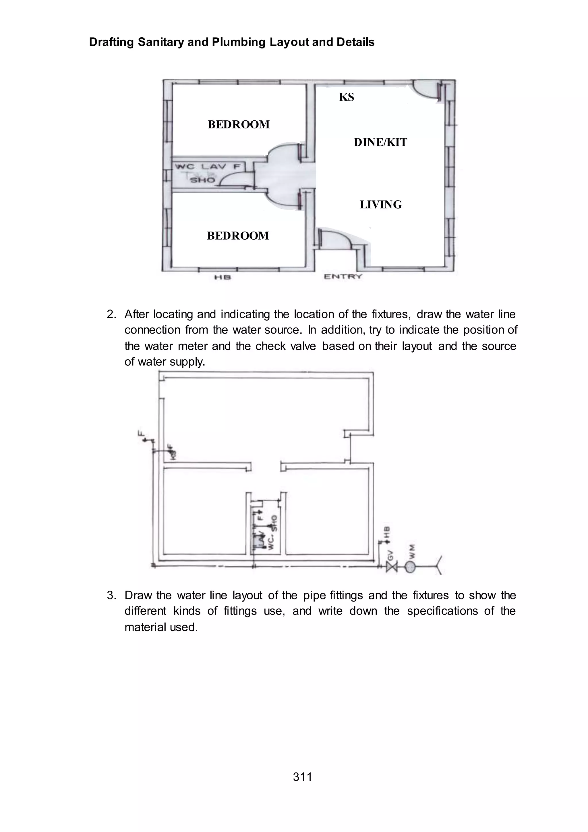 Module 6 module 4 draft sanitary and plumbing layout and details | DOCX