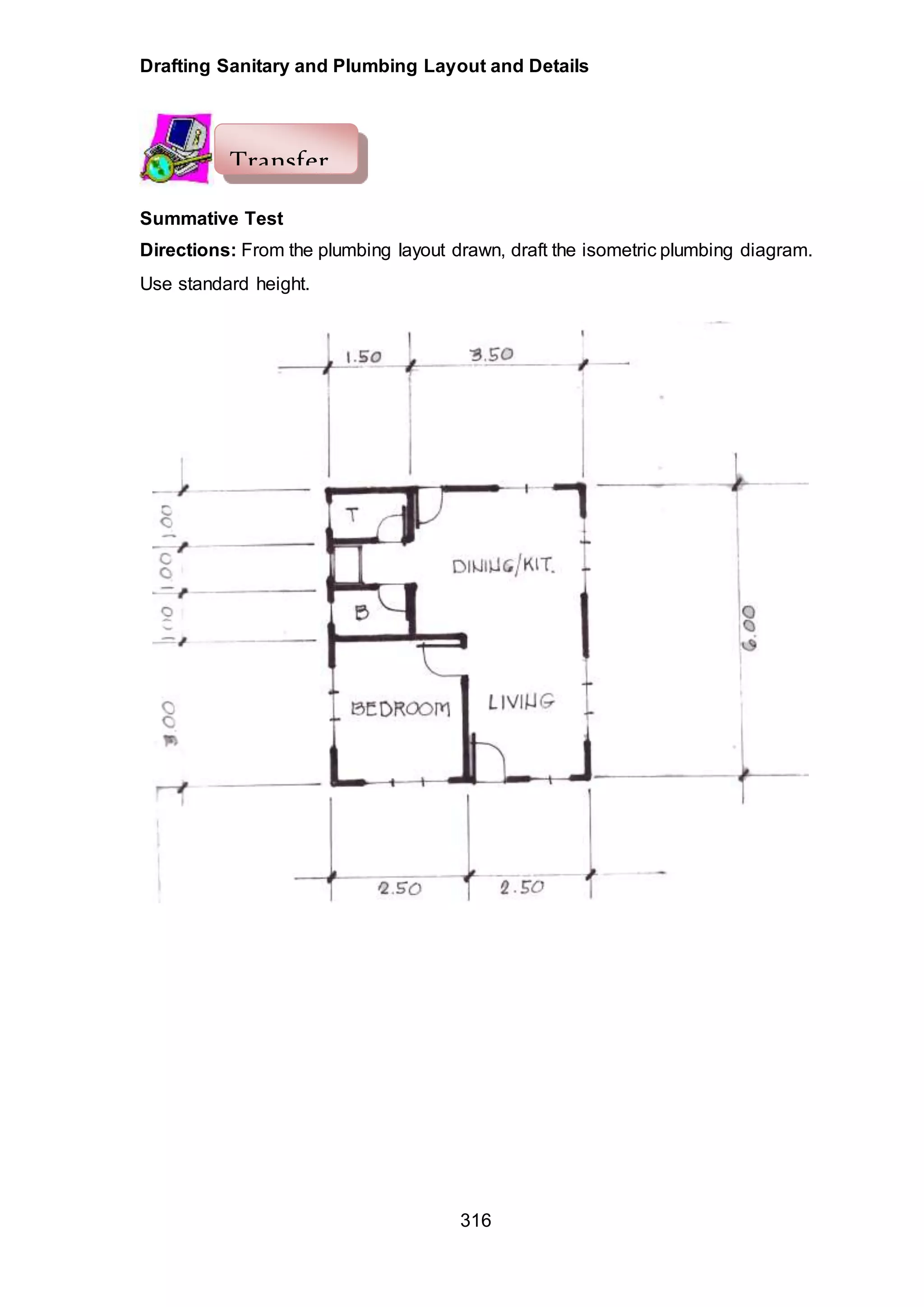 Module 6 module 4 draft sanitary and plumbing layout and details | DOCX