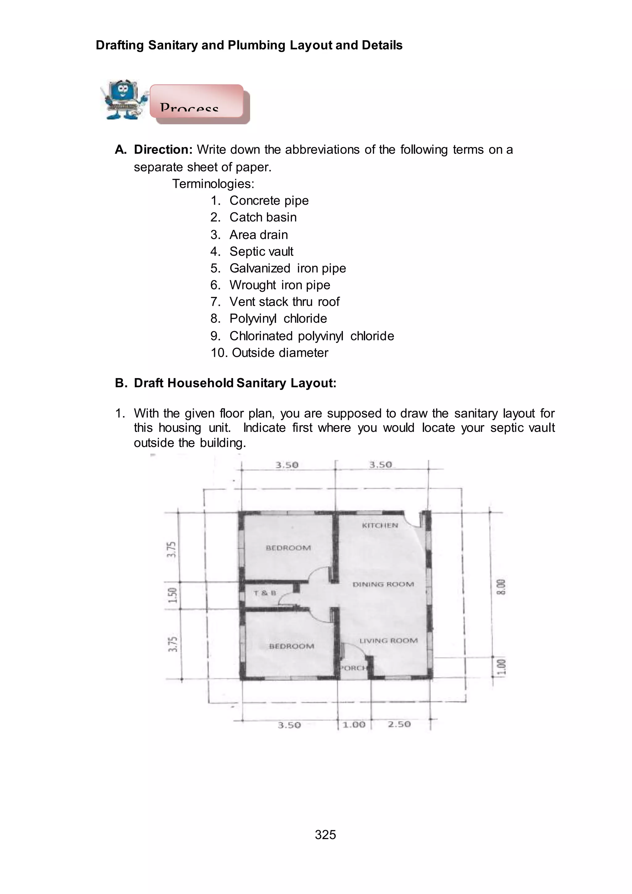Module 6 module 4 draft sanitary and plumbing layout and details | DOCX