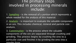 Module 6 - Ore Minerals.pptx | Geology | Science