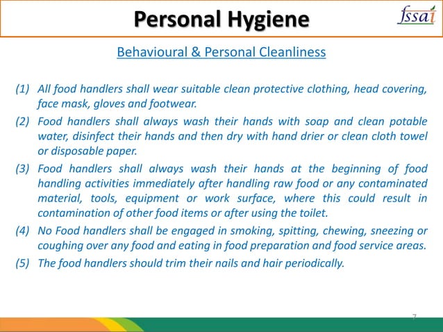 module 6 - personal hygiene.ppt | Food Allergies | Food & Drink