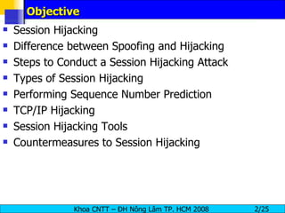 Module 6 Session Hijacking | PPT | Web Development | Internet
