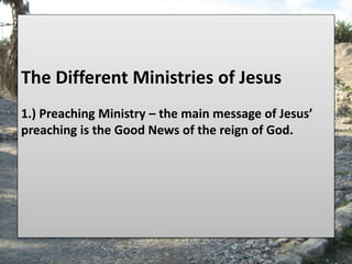 Module 6 - The Ministries of Jesus.pptx