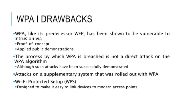 Module 6 Wireless Network security | PPTX | Information and Network Security | Computing