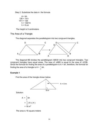 Module 6 geometry of shape and size | PDF | Physics | Science