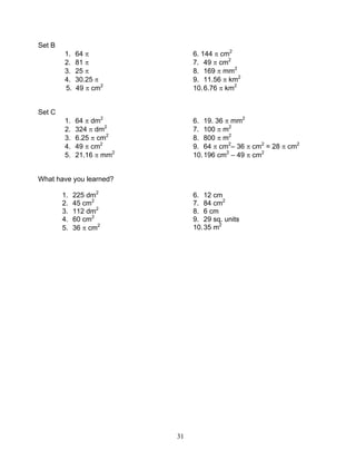 Module 6 geometry of shape and size | PDF | Physics | Science