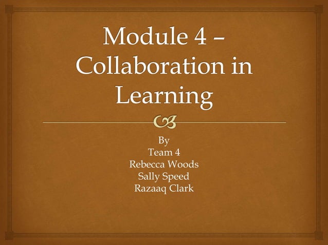 Module 6 group project ppt | PPTX