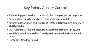Module 6 HTS Quality Assurance.pptx bbbbbbbbbbb | PPT