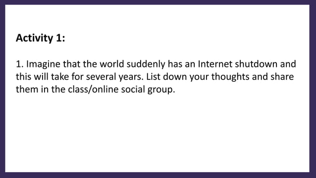 ICT as a Platform for change. ICT platform. | PPTX