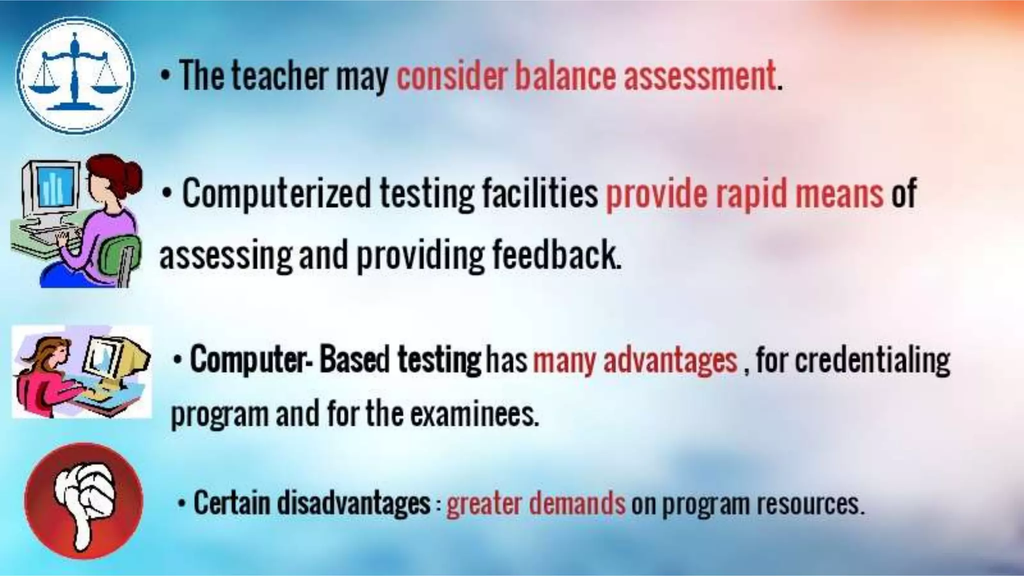 Module 6 innovative technologies for assessment tasks in teaching and ...