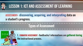 Module 6 innovative technologies for assessment tasks in teaching and ...