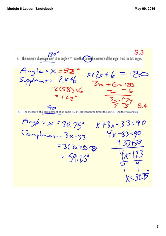 Module 6 lesson 1 | PDF