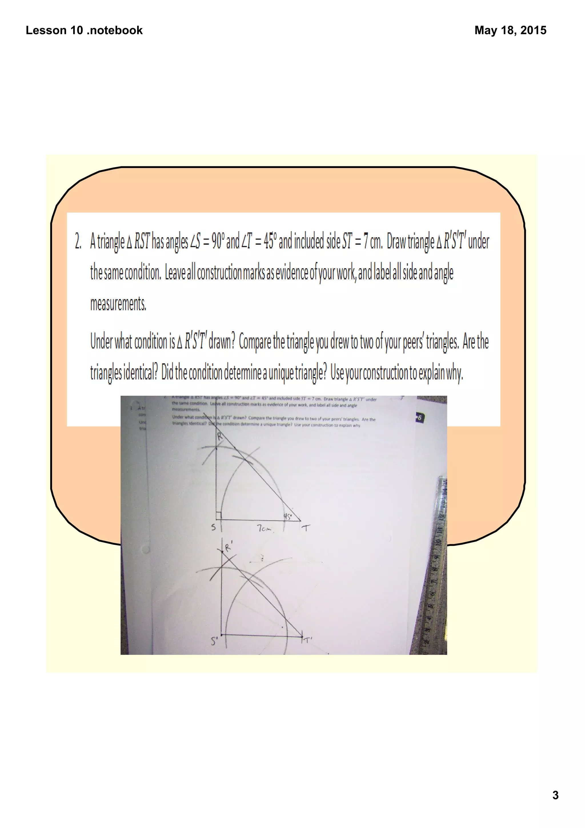 Module 6 lesson 10 | PDF