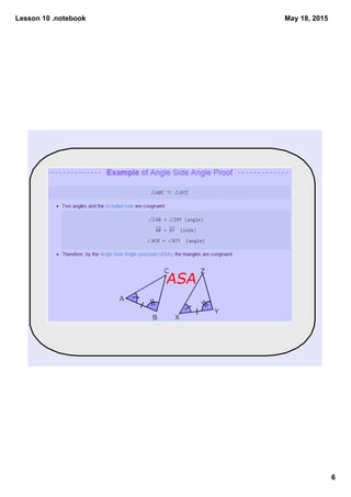Module 6 lesson 10 | PDF